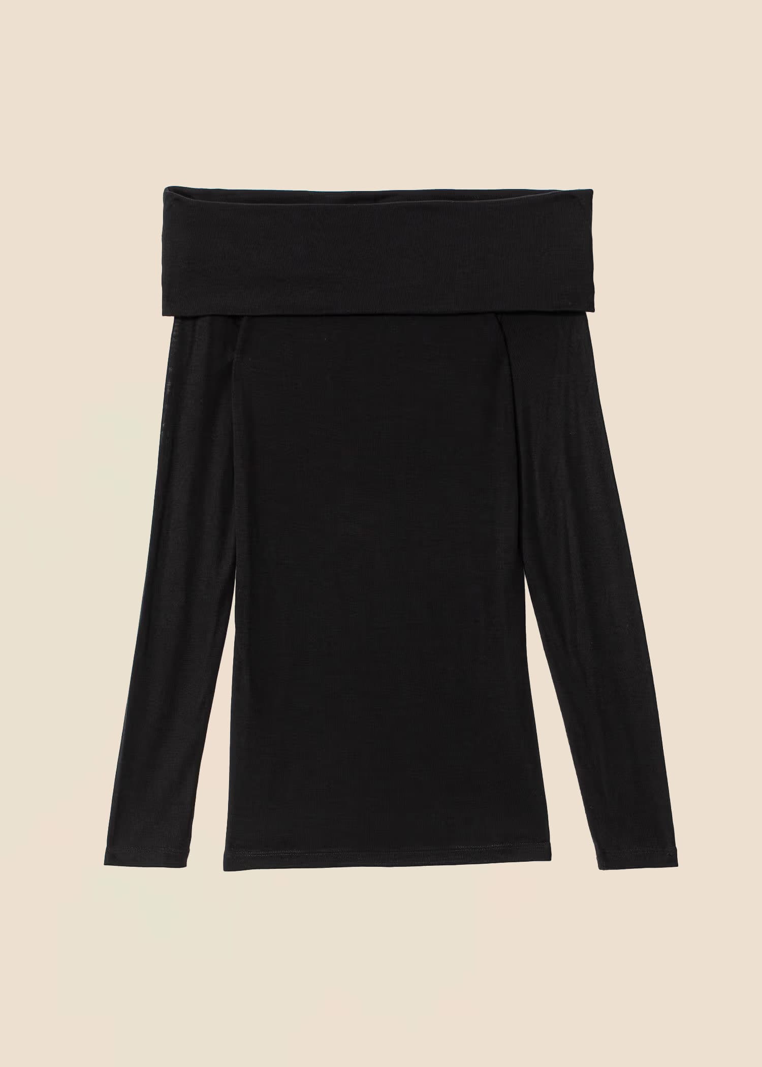 KIKI - Svart off-shoulder topp - Svart | Indiska.com